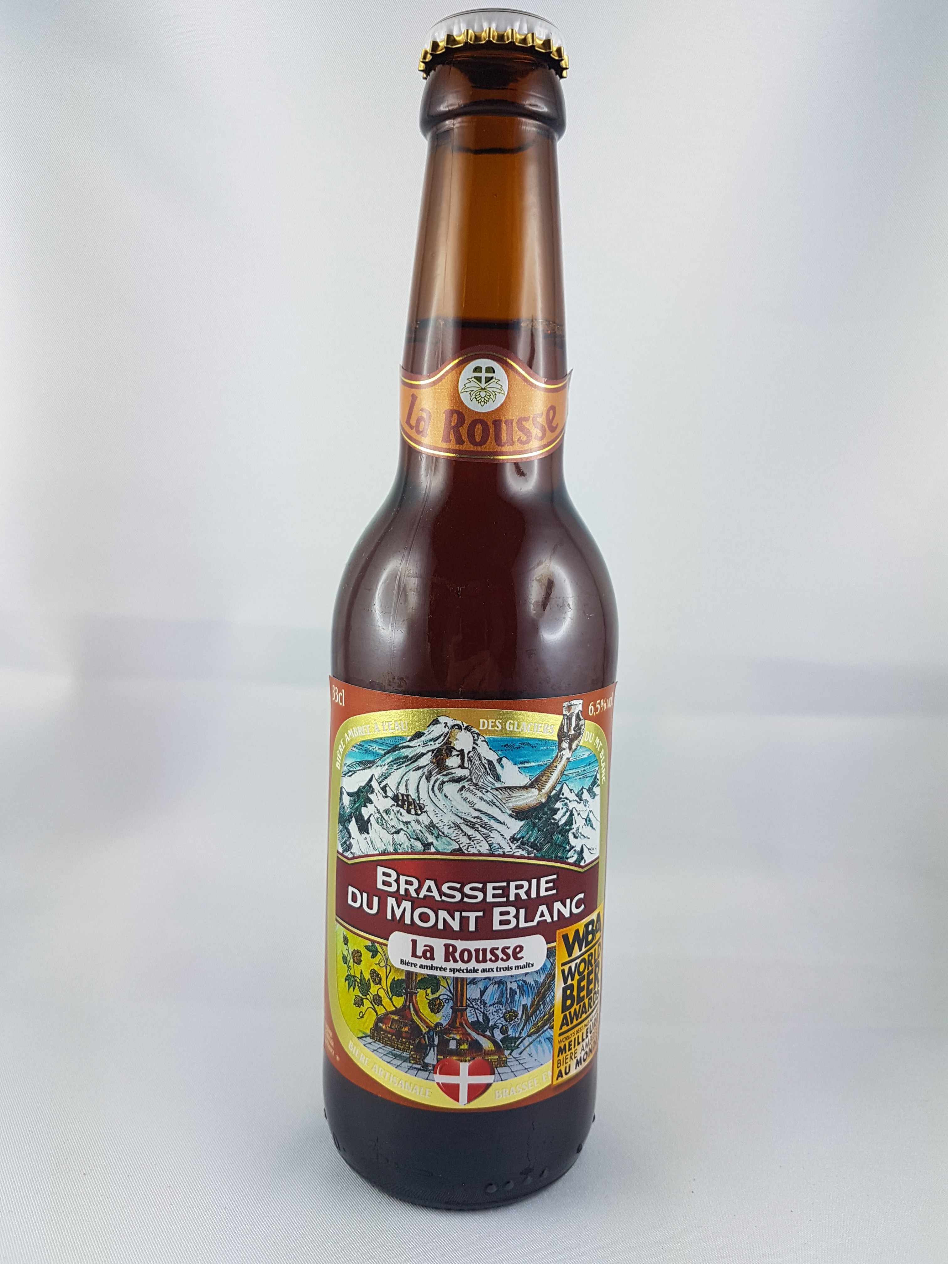 Bière Rousse - bière du Mont-Blanc - Fromages et vins de savoie